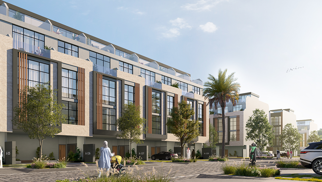 Reportage Village in Khalifa City | Crompton Partners